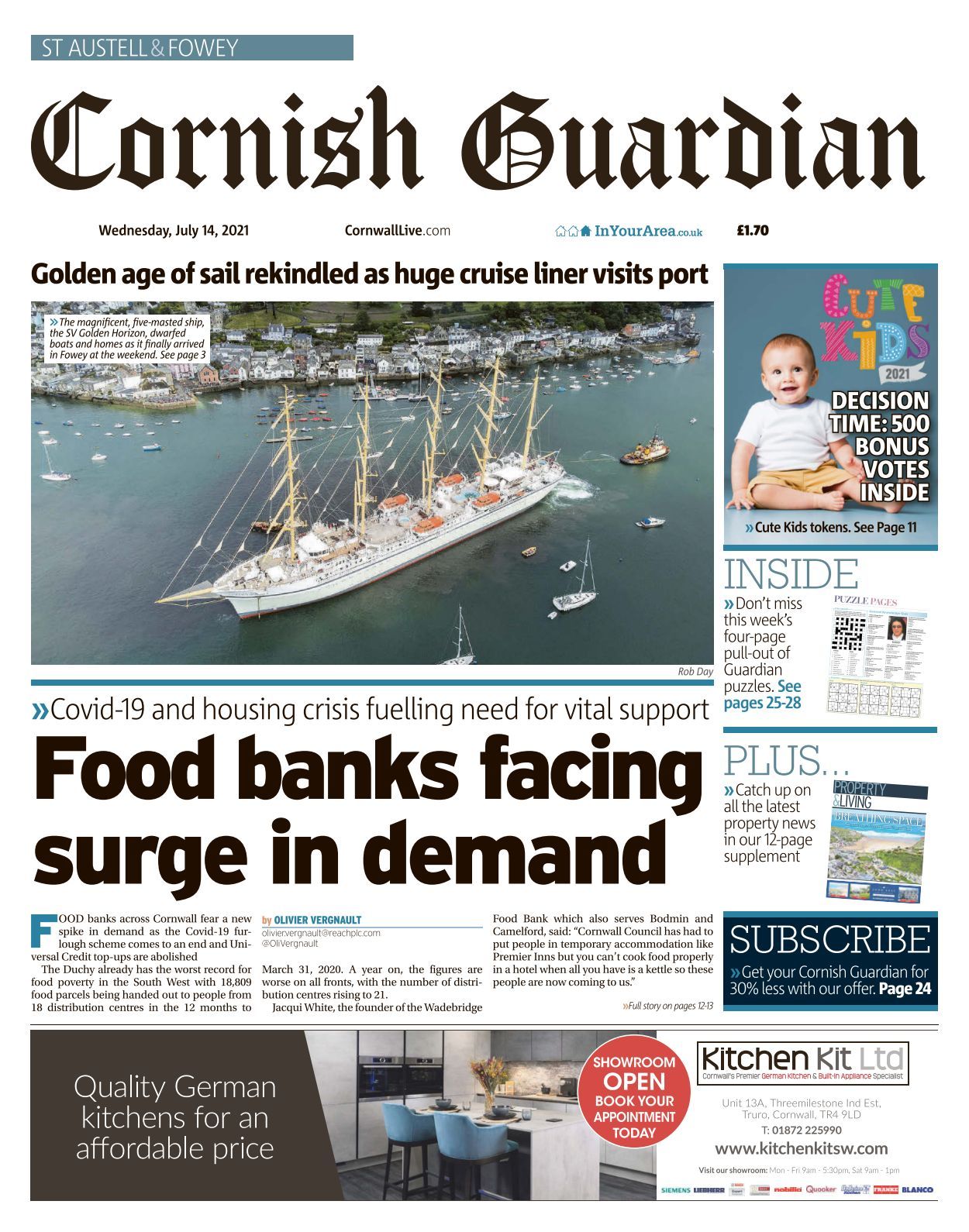 Cornish Guardian St Austell - 2021-07-14