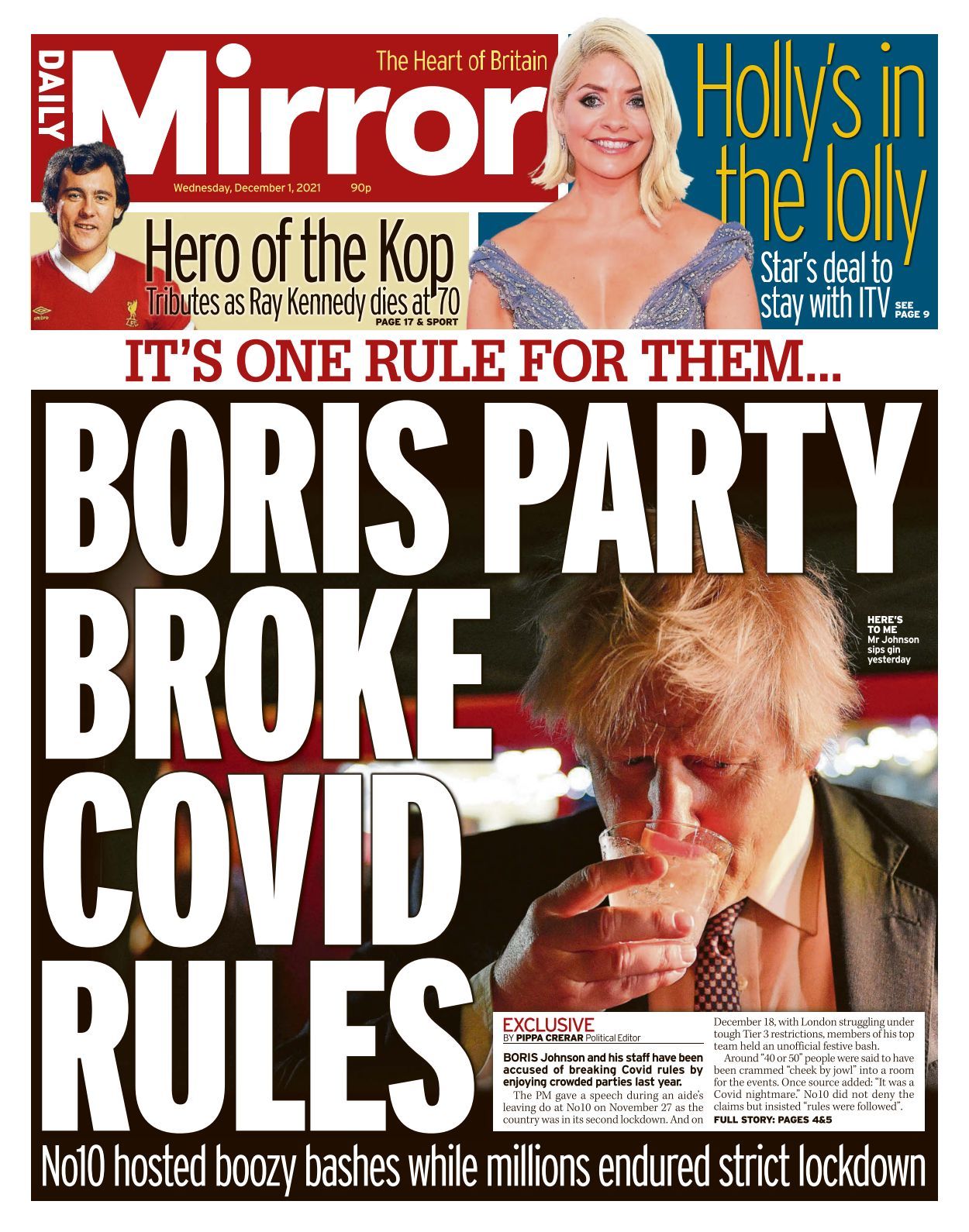 Daily Mirror - 2021-12-01