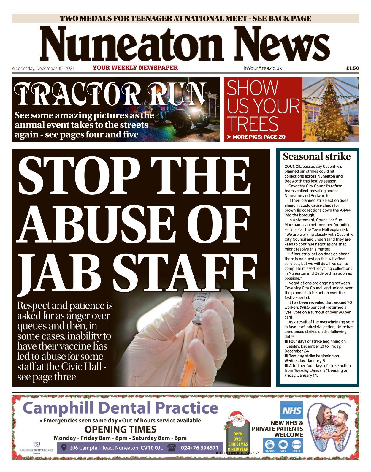 Nuneaton News - 2021-12-15