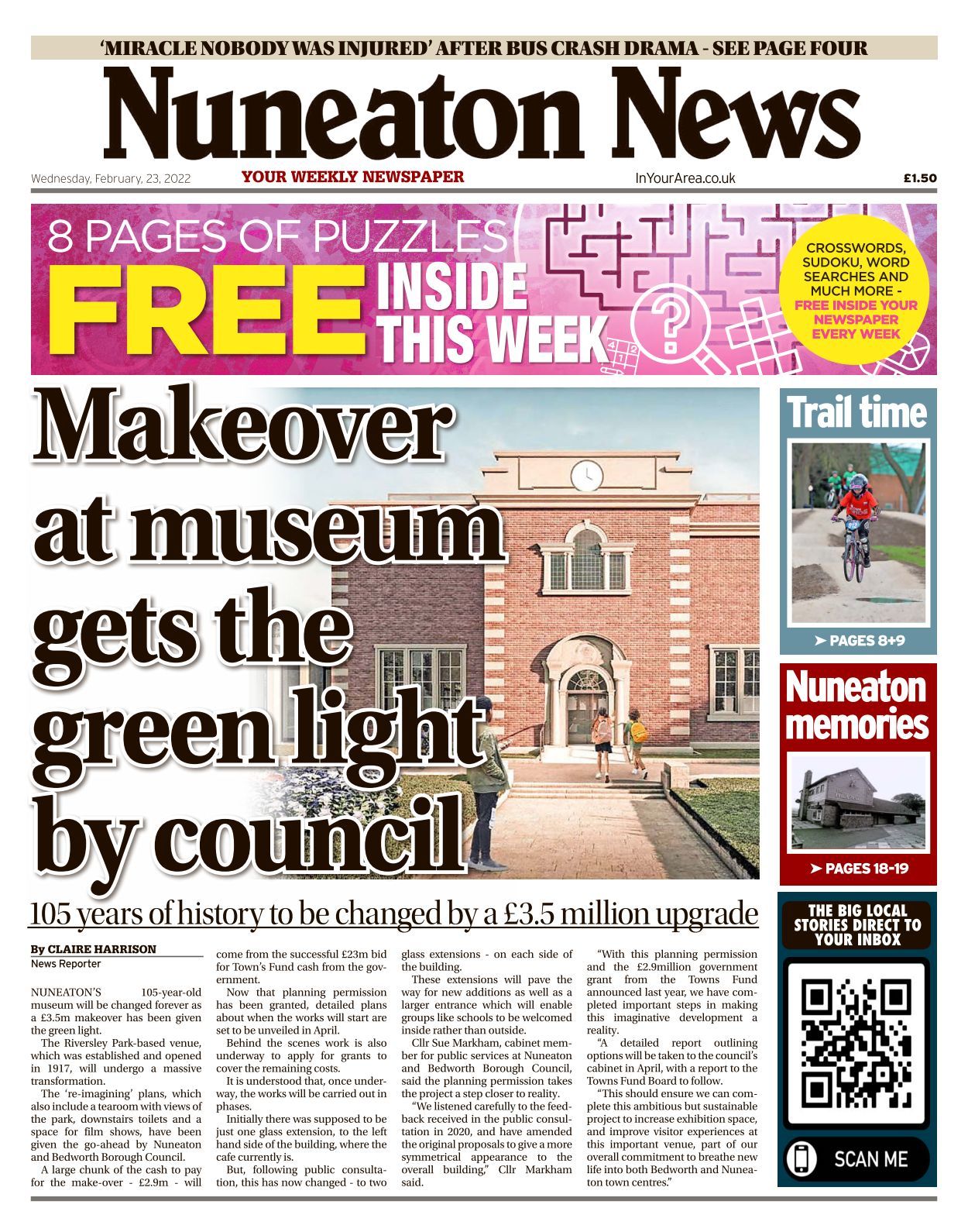 Nuneaton News - 2022-02-23