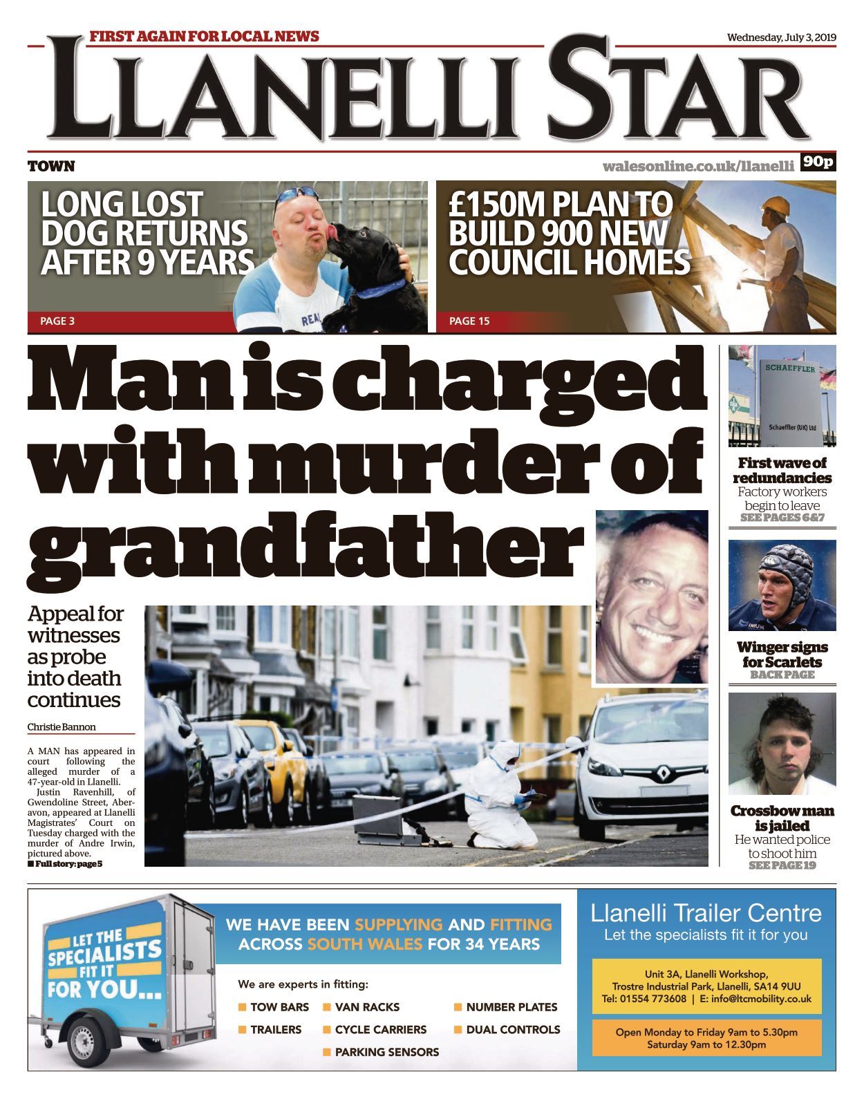 Llanelli Star - 2019-07-03
