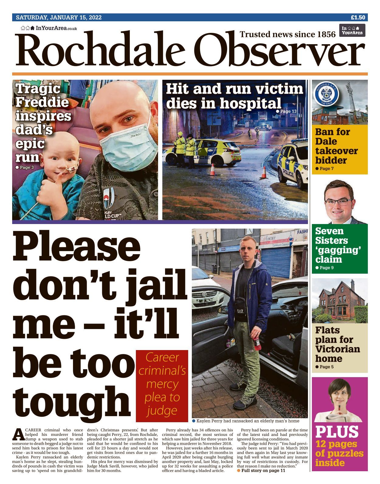 Rochdale Observer - 2022-01-15