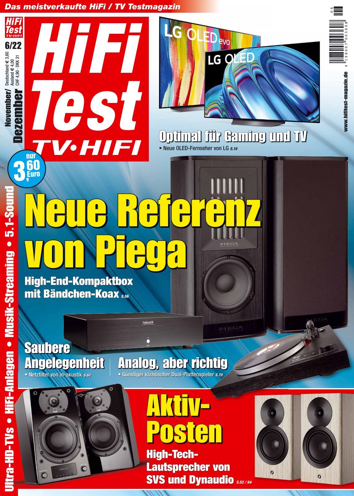 HiFi Test TV • HiFi - Ausgabe 6/2022