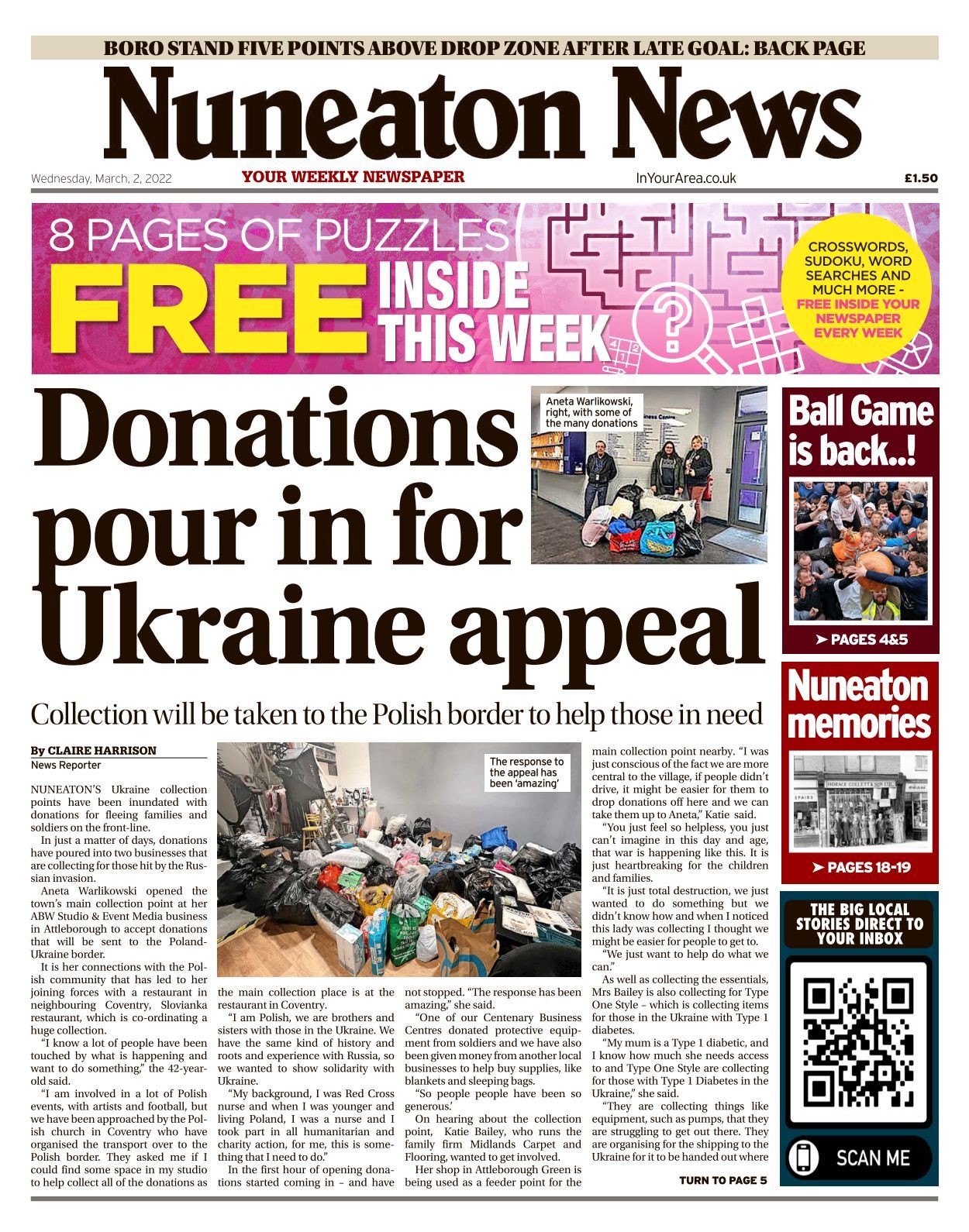 Nuneaton News - 2022-03-02