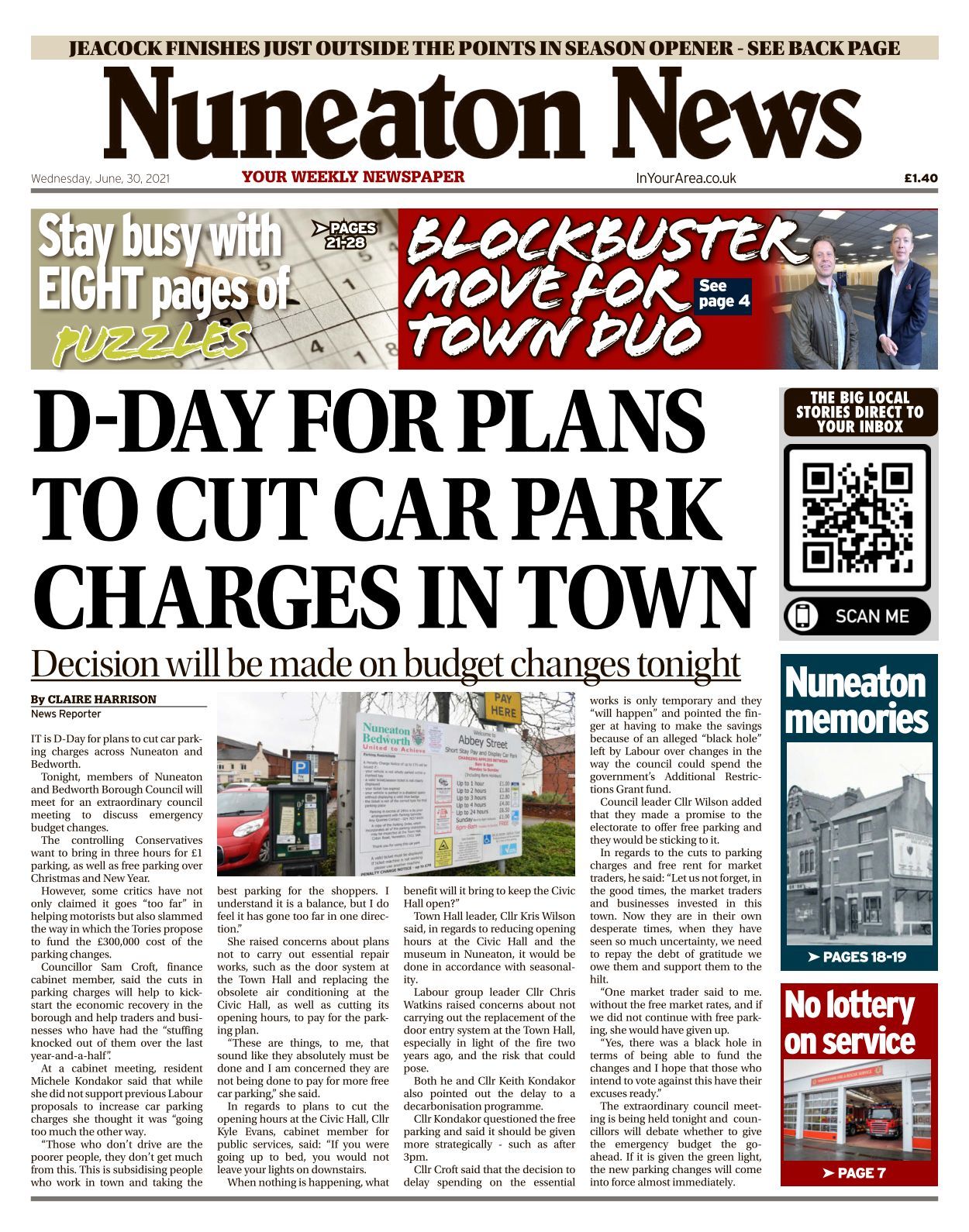 Nuneaton News - 2021-06-30