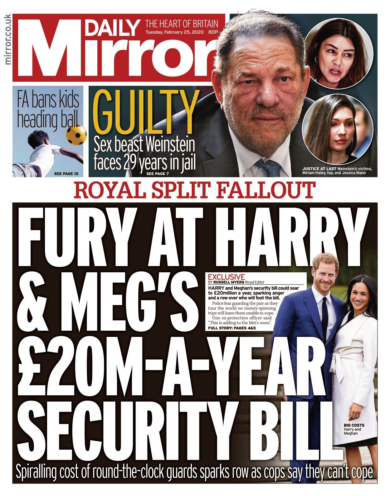 Daily Mirror - 2020-02-25
