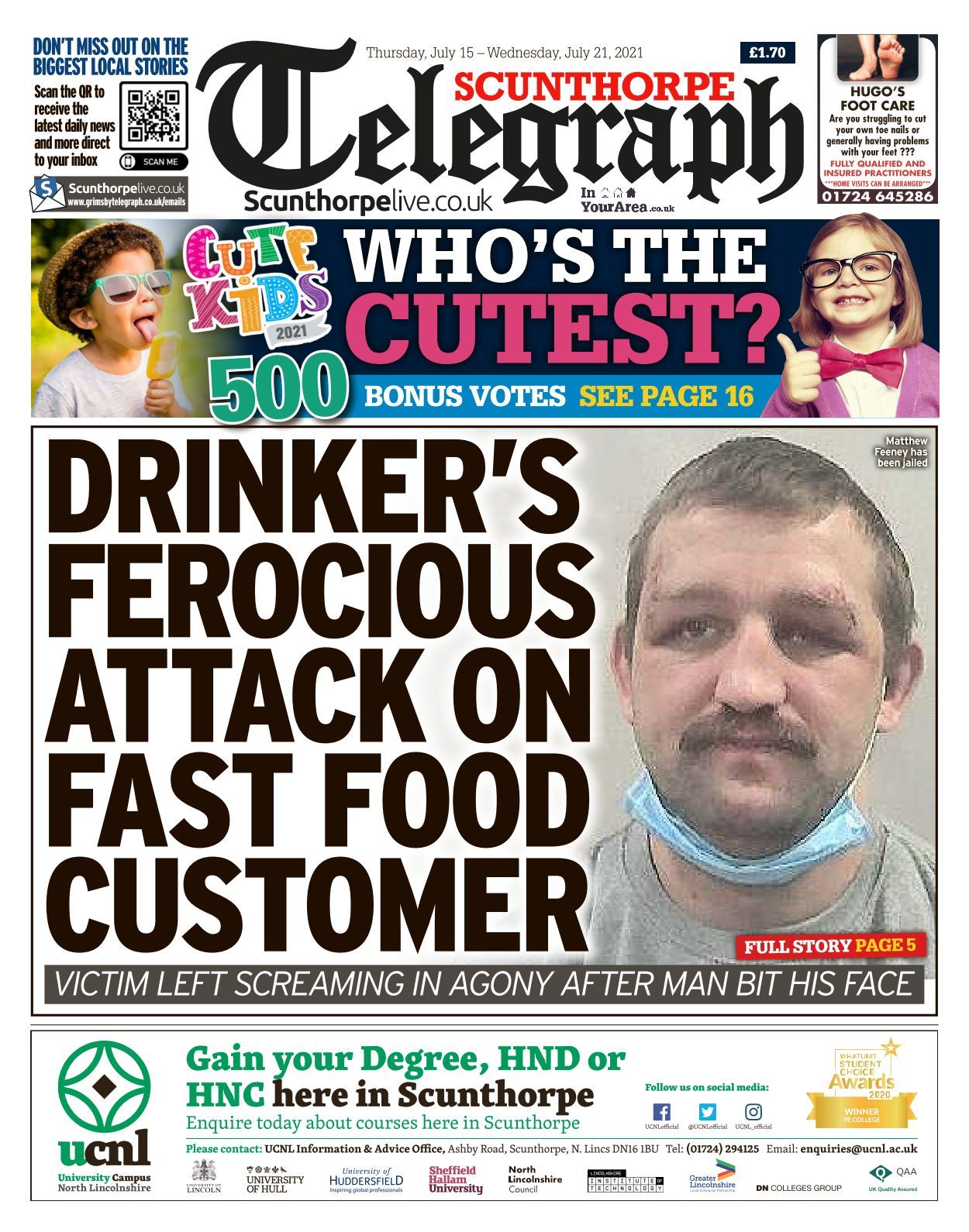 Scunthorpe Telegraph - 2021-07-15
