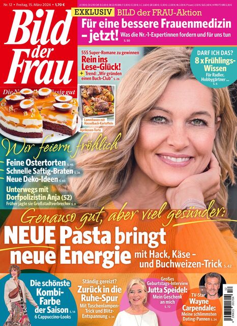 ﻿BILD der FRAU - Ausgabe 12/2024