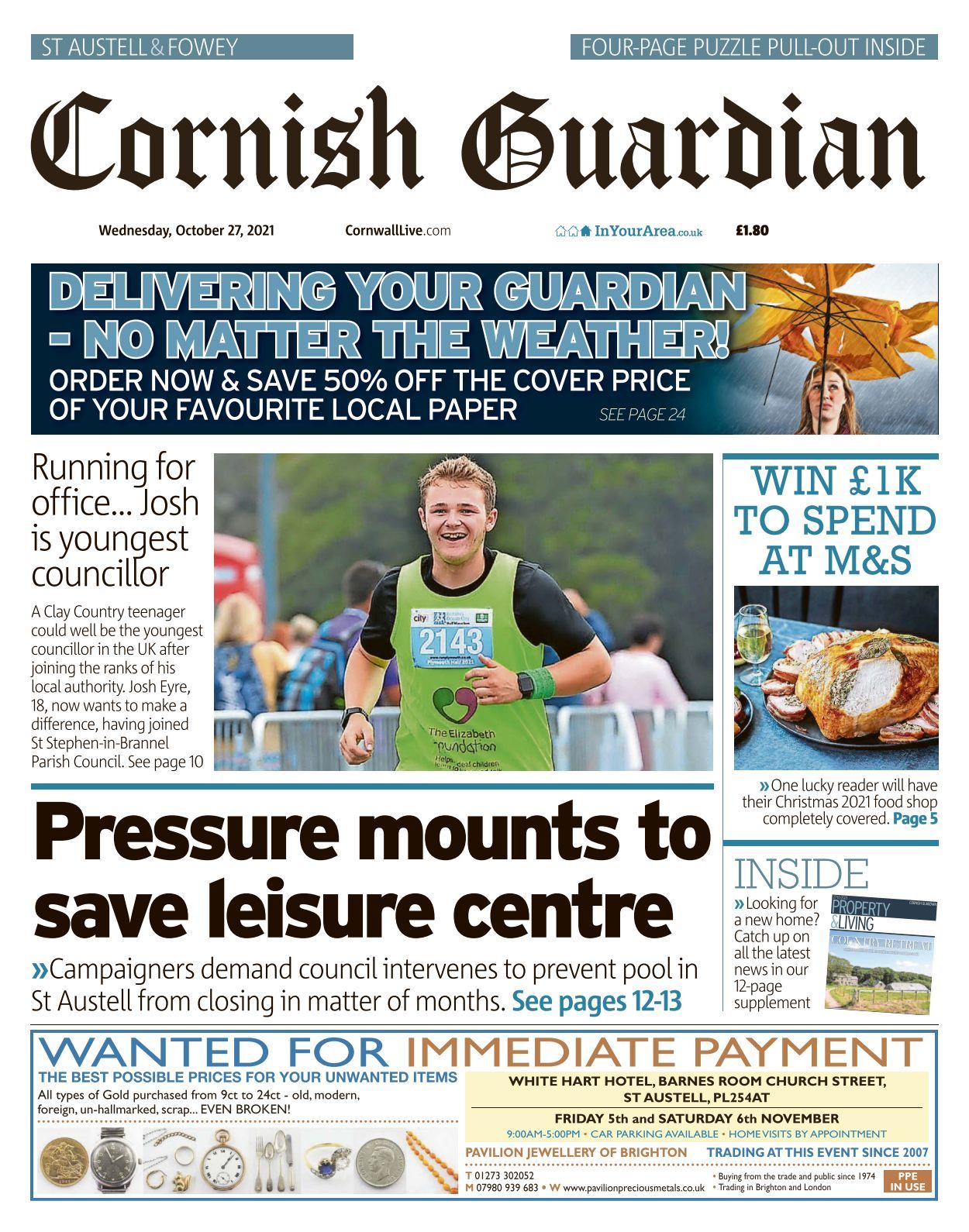 Cornish Guardian St Austell - 2021-10-27