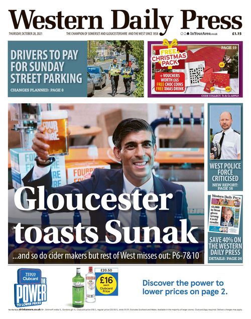 Western Daily Press - 2021-10-28