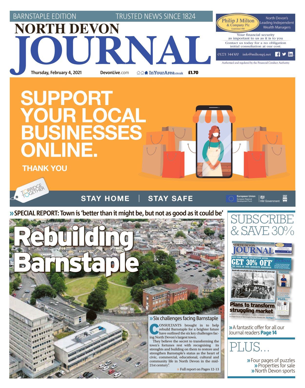 North Devon Journal Barnstaple - 2021-02-04