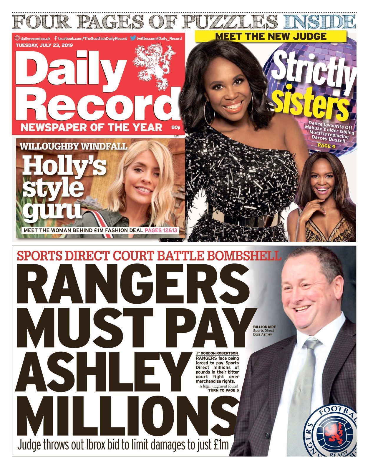 Daily Record - 2019-07-23