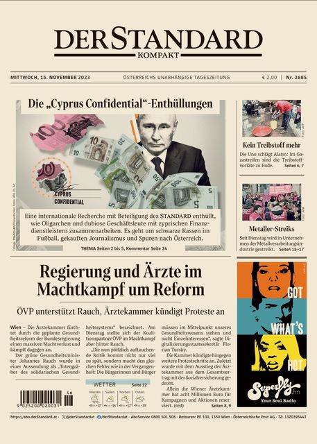 DER STANDARD Kompakt - 2023-11-15