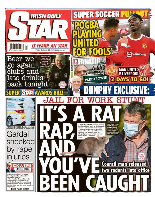 Irish Daily Star - 2021-10-22