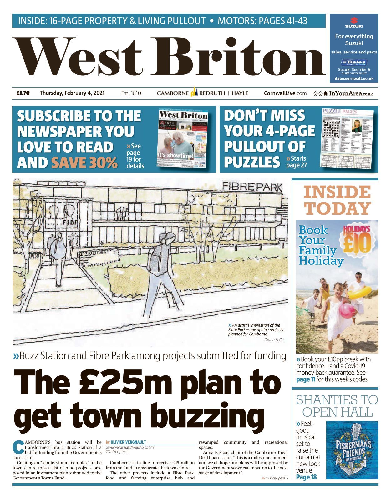 West Briton Redruth - 2021-02-04