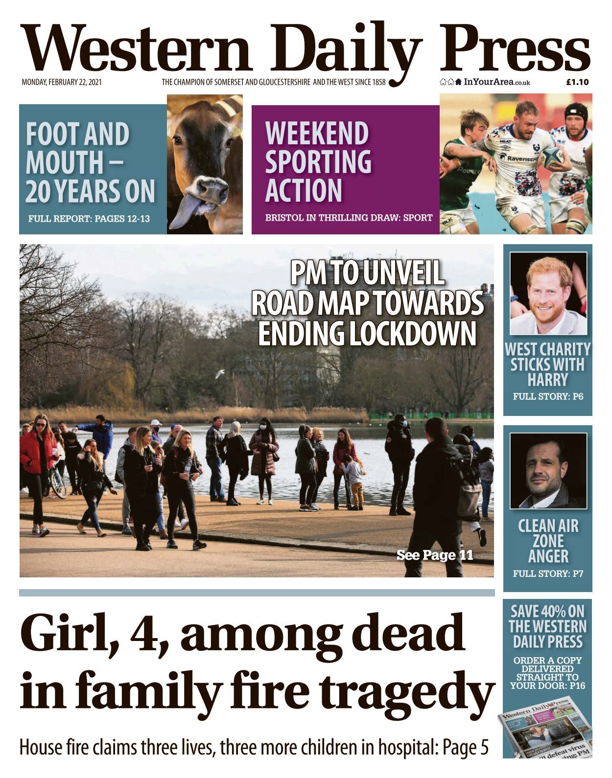 Western Daily Press - 2021-02-22