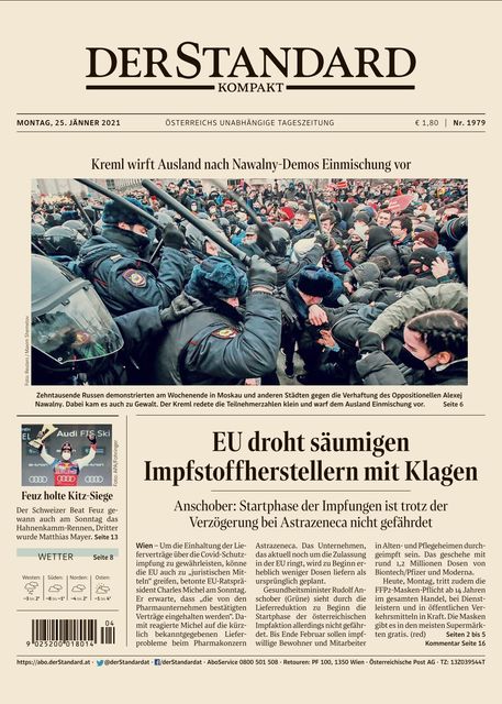 DER STANDARD Kompakt - 2021-01-25