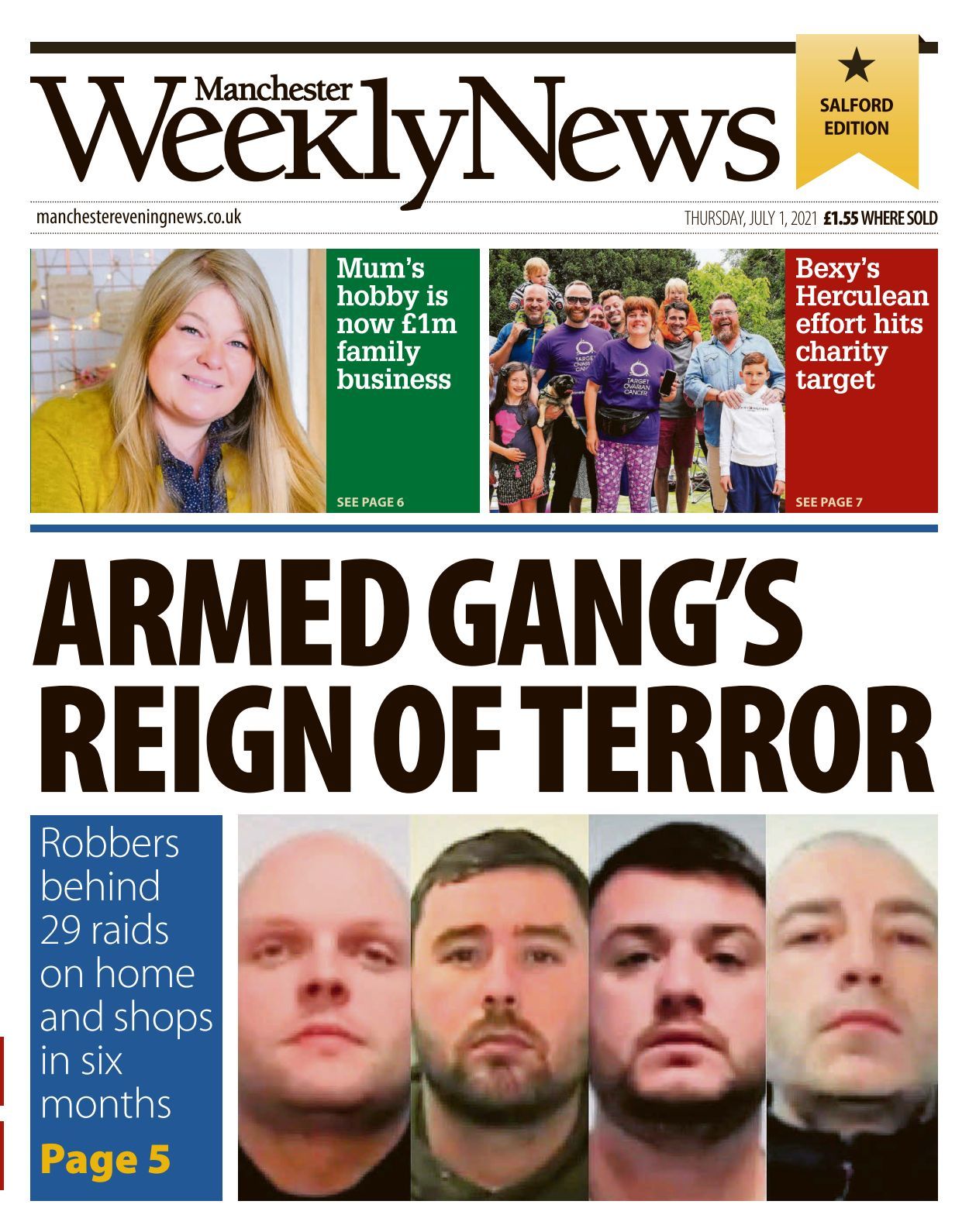 Manchester Weekly News Salford - 2021-07-01