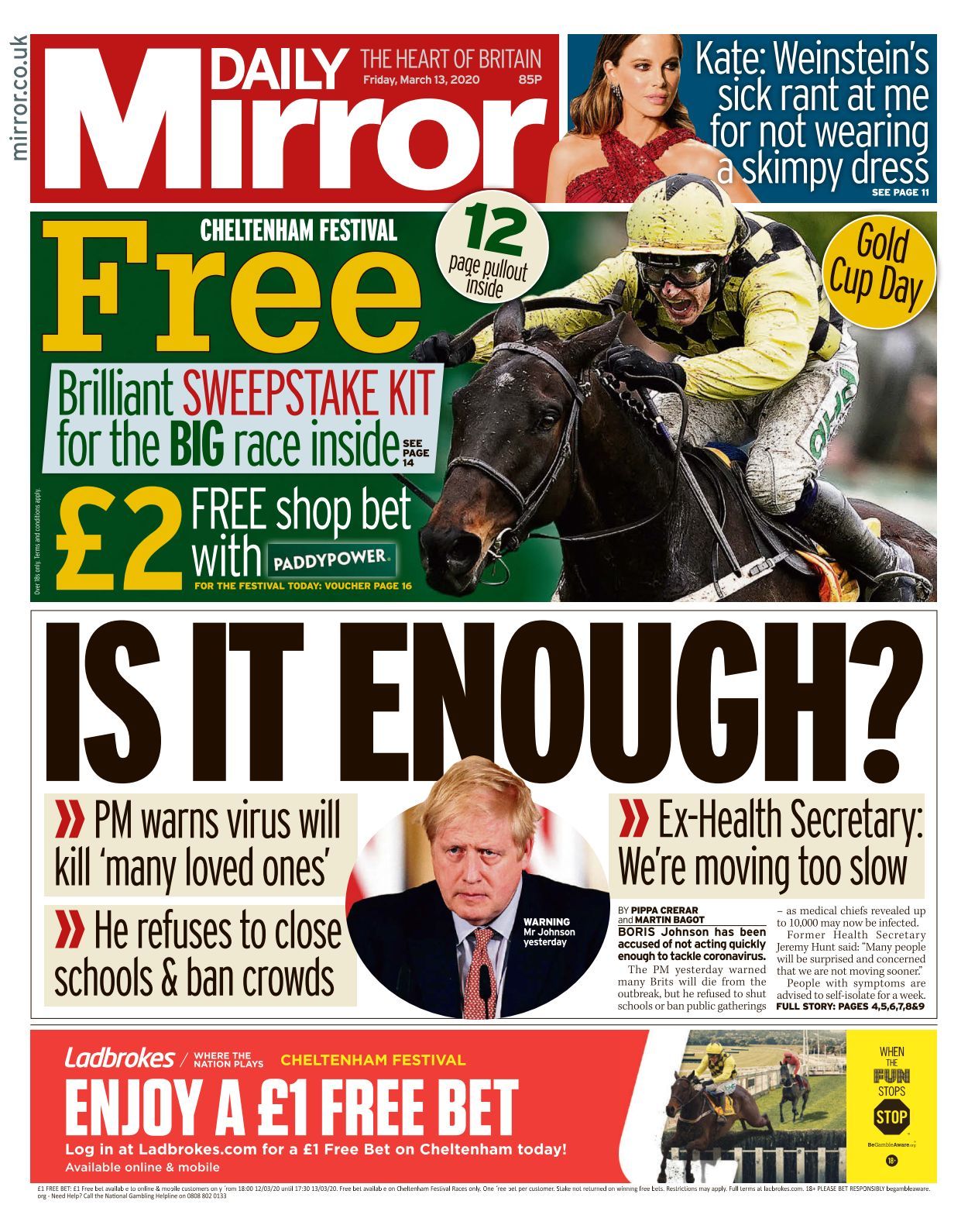Daily Mirror - 2020-03-13