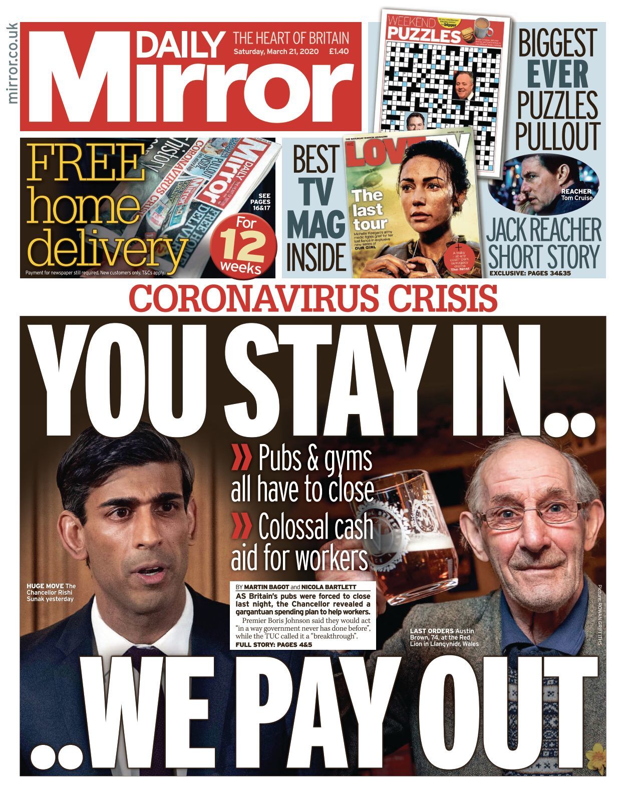 Daily Mirror - 2020-03-21
