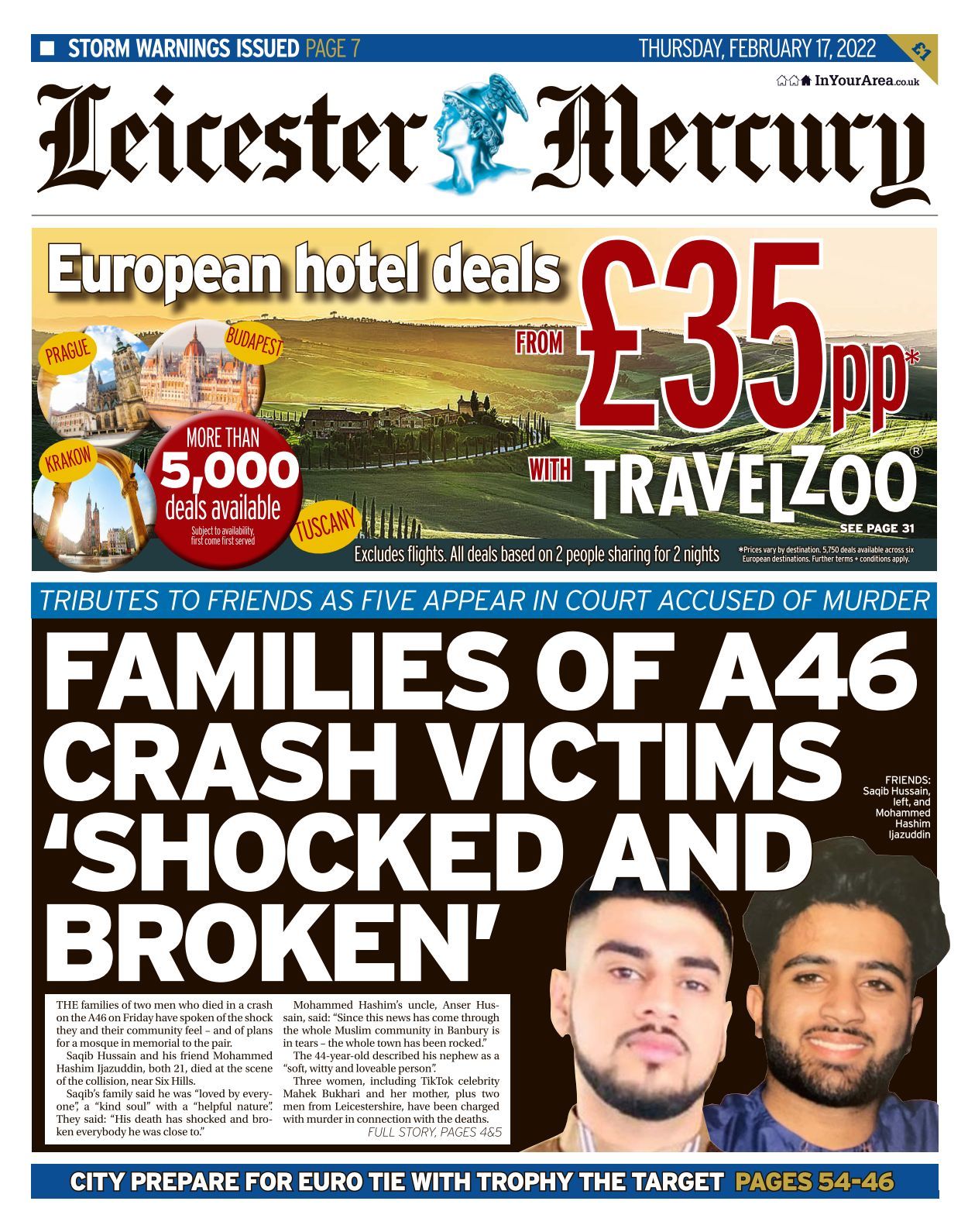 Leicester Mercury - 2022-02-17