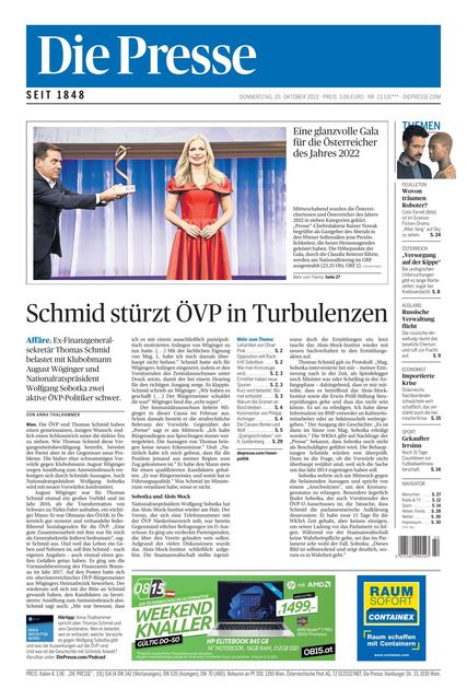 Die Presse - 2022-10-20