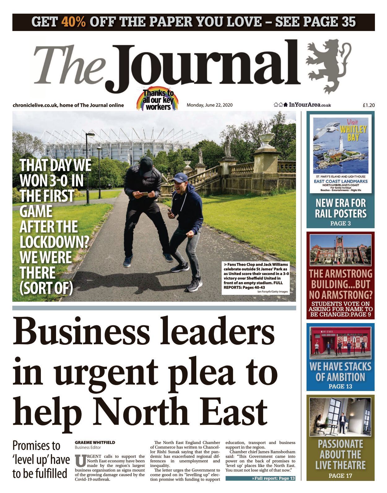 Newcastle Journal - 2020-06-22