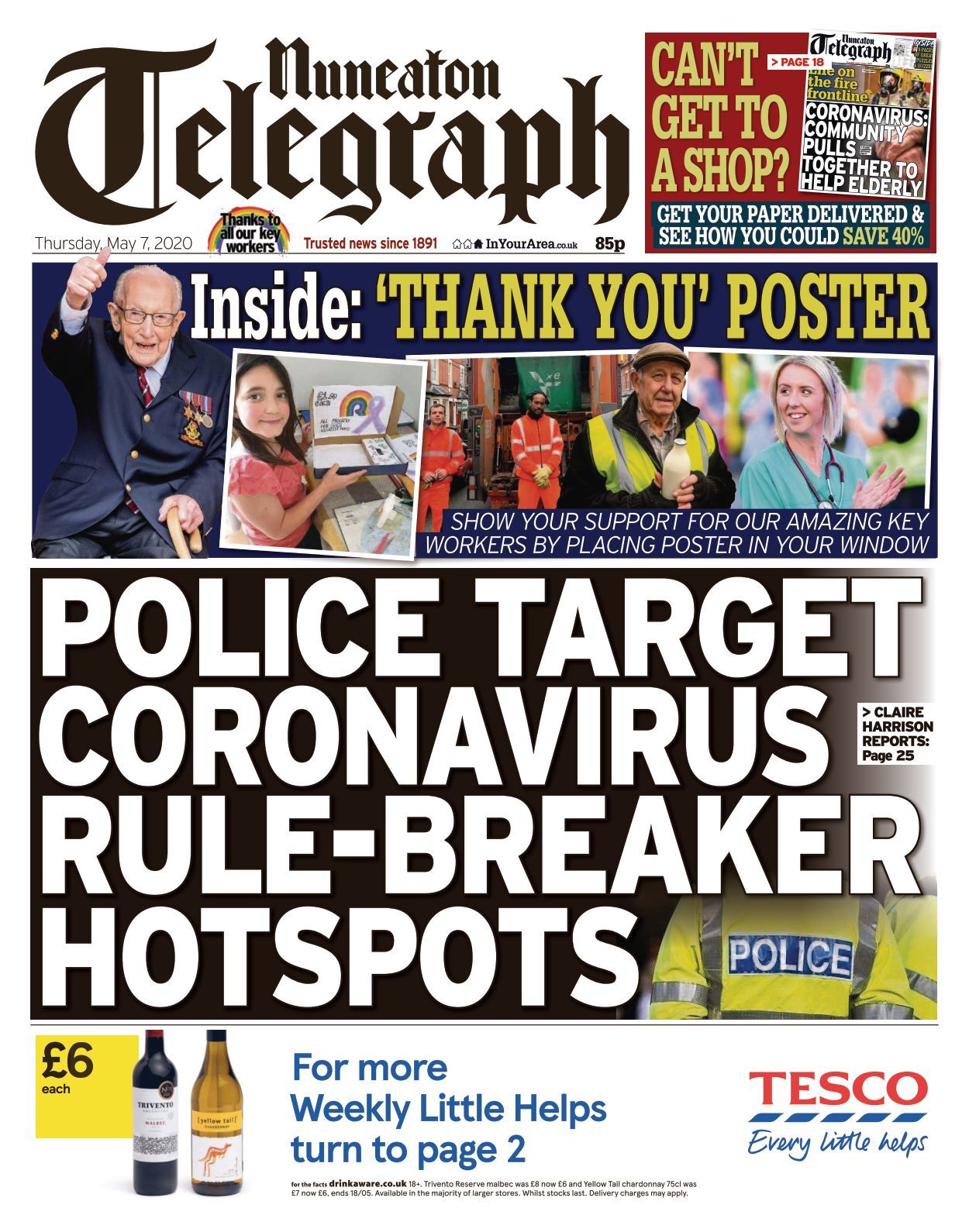 Nuneaton Telegraph - 2020-05-07