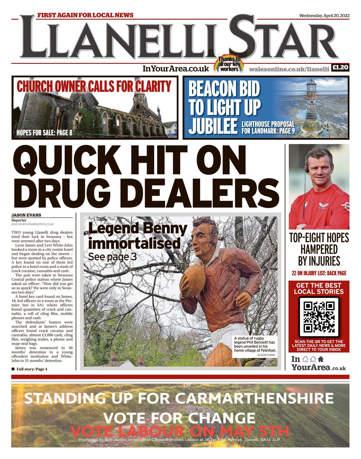 Llanelli Star - 2022-04-20