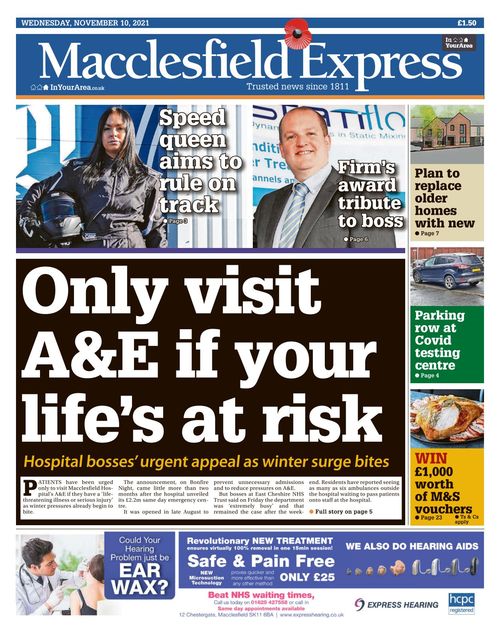 Macclesfield Express - 2021-11-10