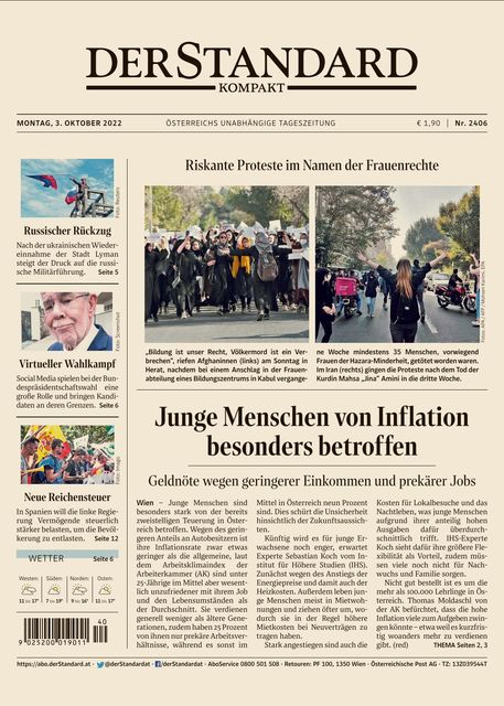 DER STANDARD Kompakt - 2022-10-03
