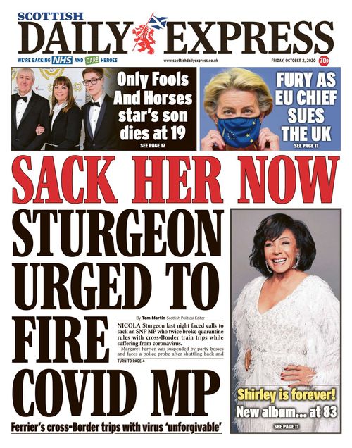 Scottish Daily Express - 2020-10-02
