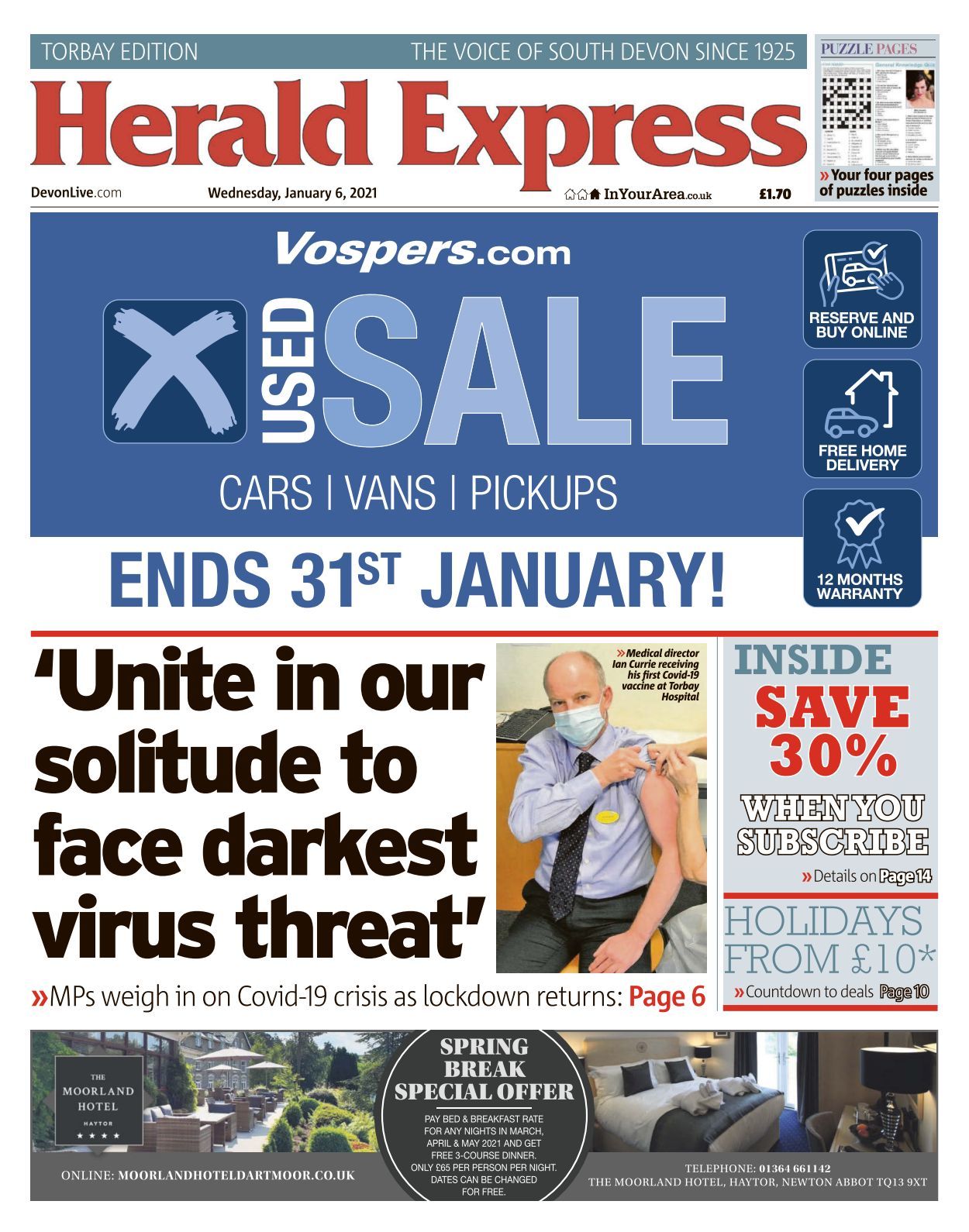 Herald Express Torbay - 2021-01-06
