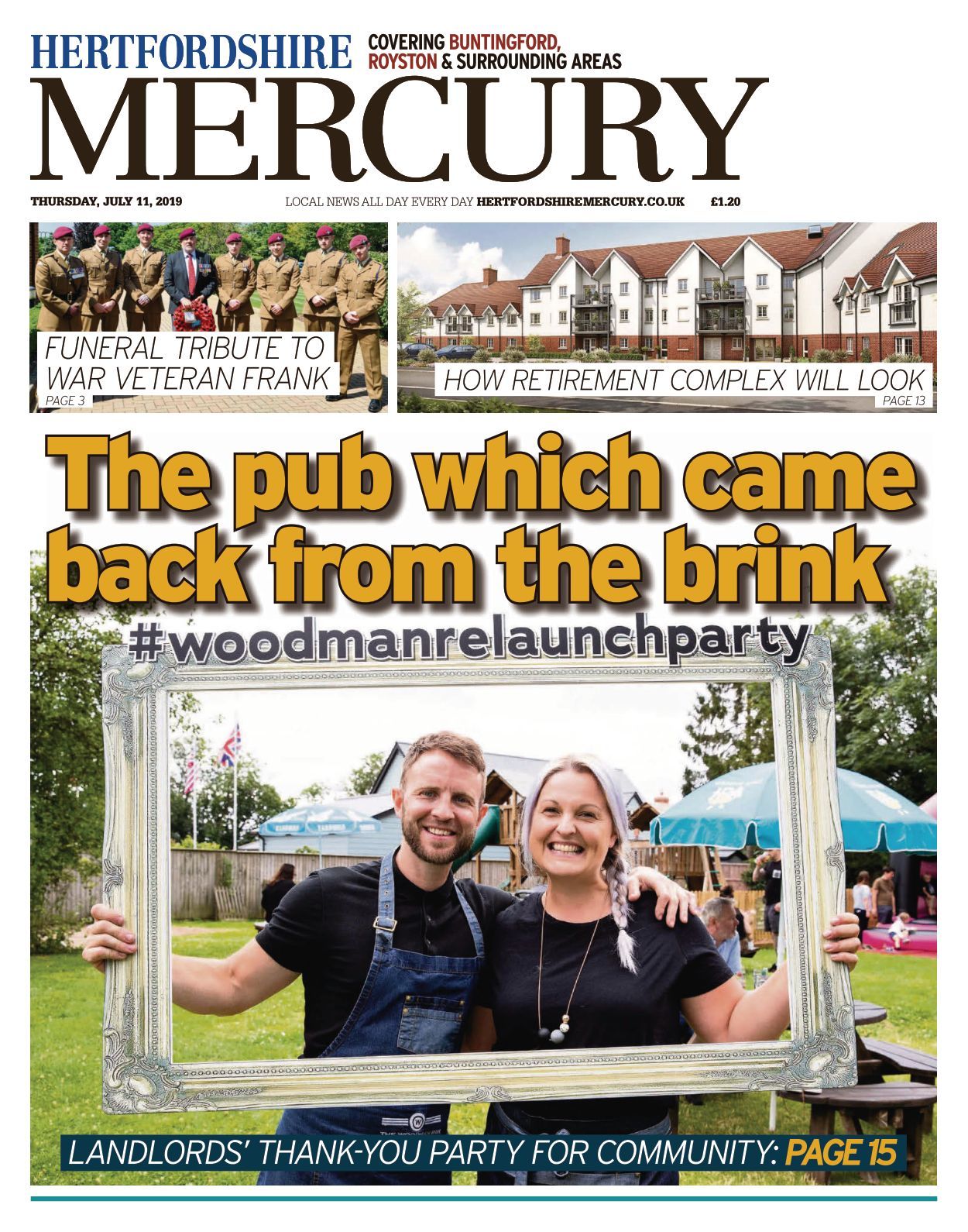 Hertfordshire Mercury Buntingford - 2019-07-11