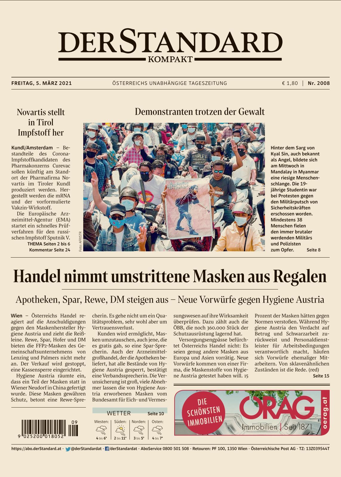 DER STANDARD Kompakt - 2021-03-05