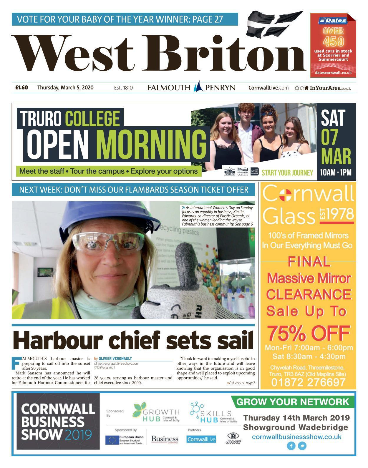 West Briton Falmouth - 2020-03-05