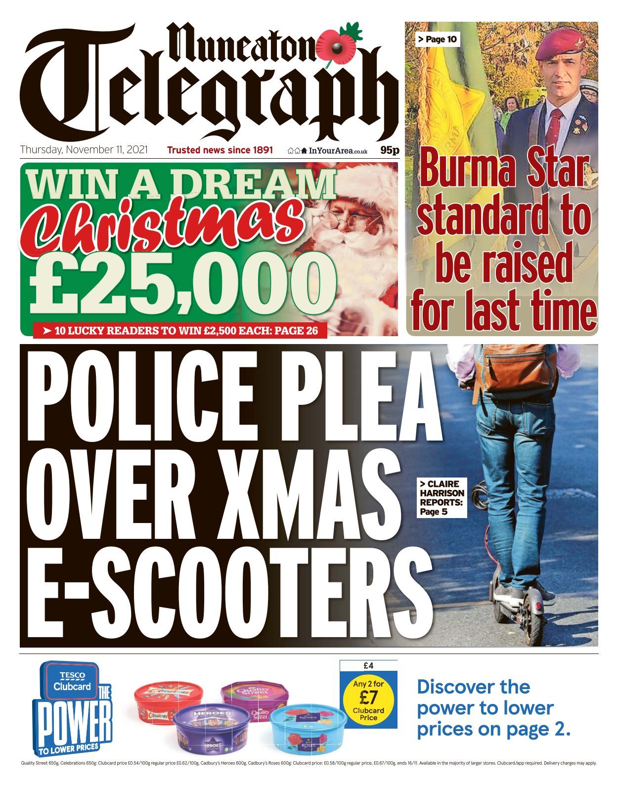 Nuneaton Telegraph - 2021-11-11