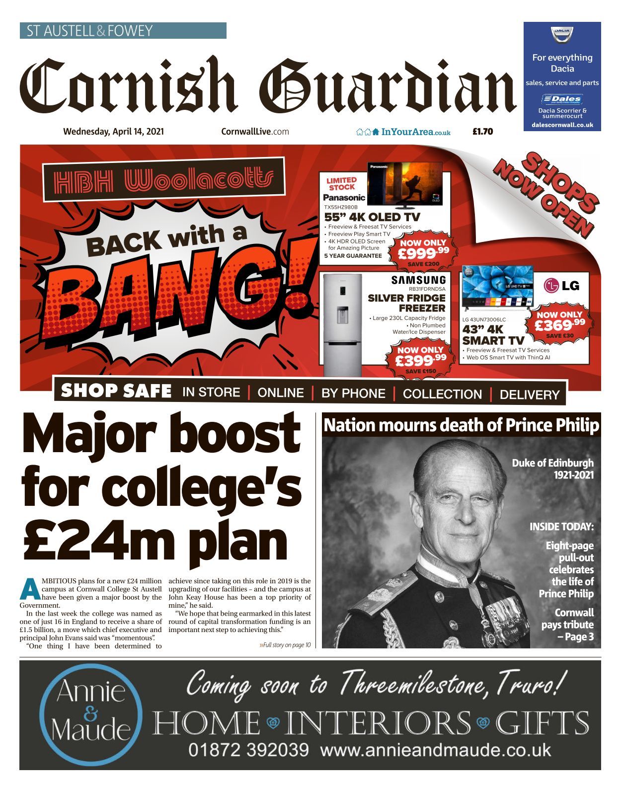 Cornish Guardian St Austell - 2021-04-14