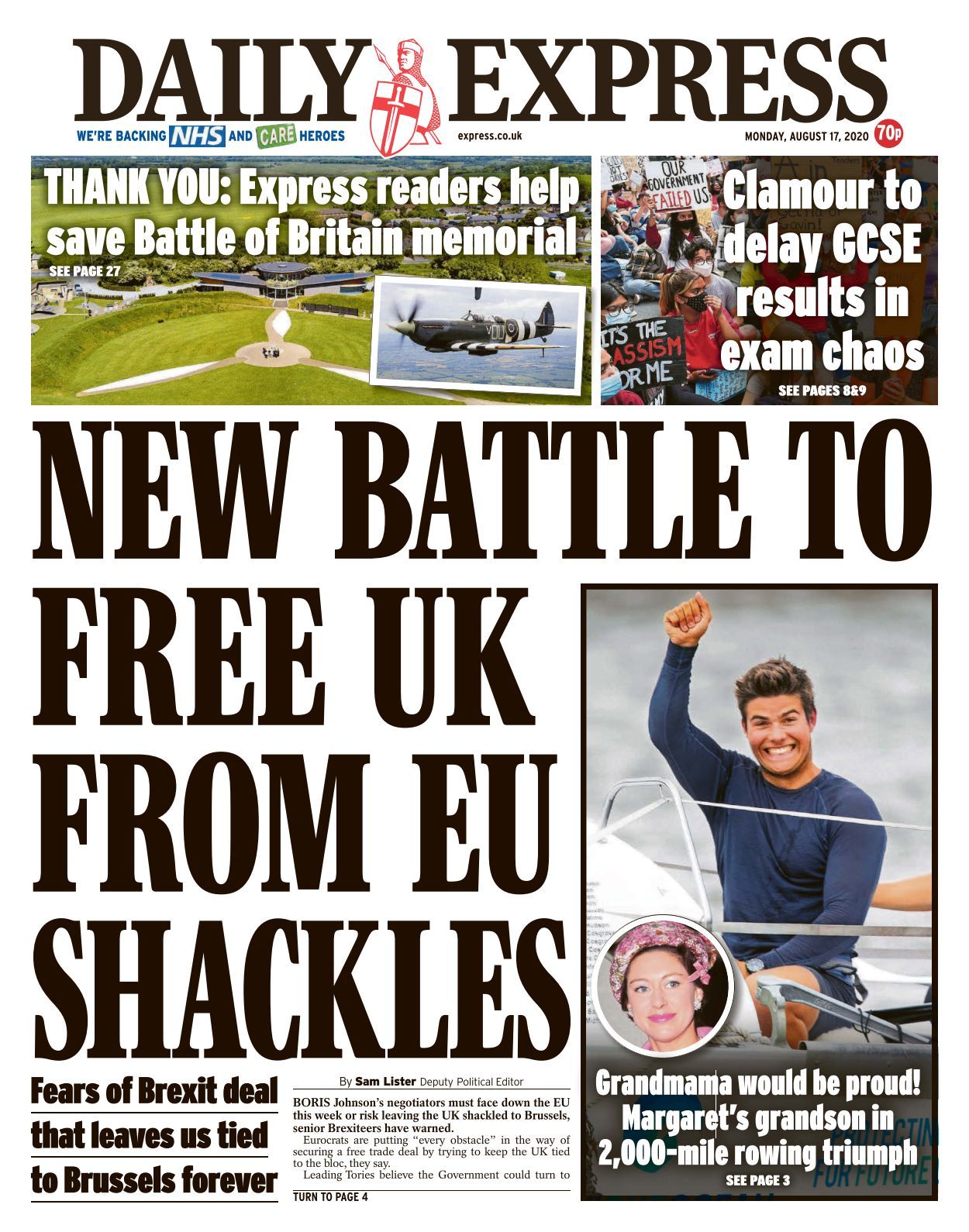 Daily Express - 2020-08-17