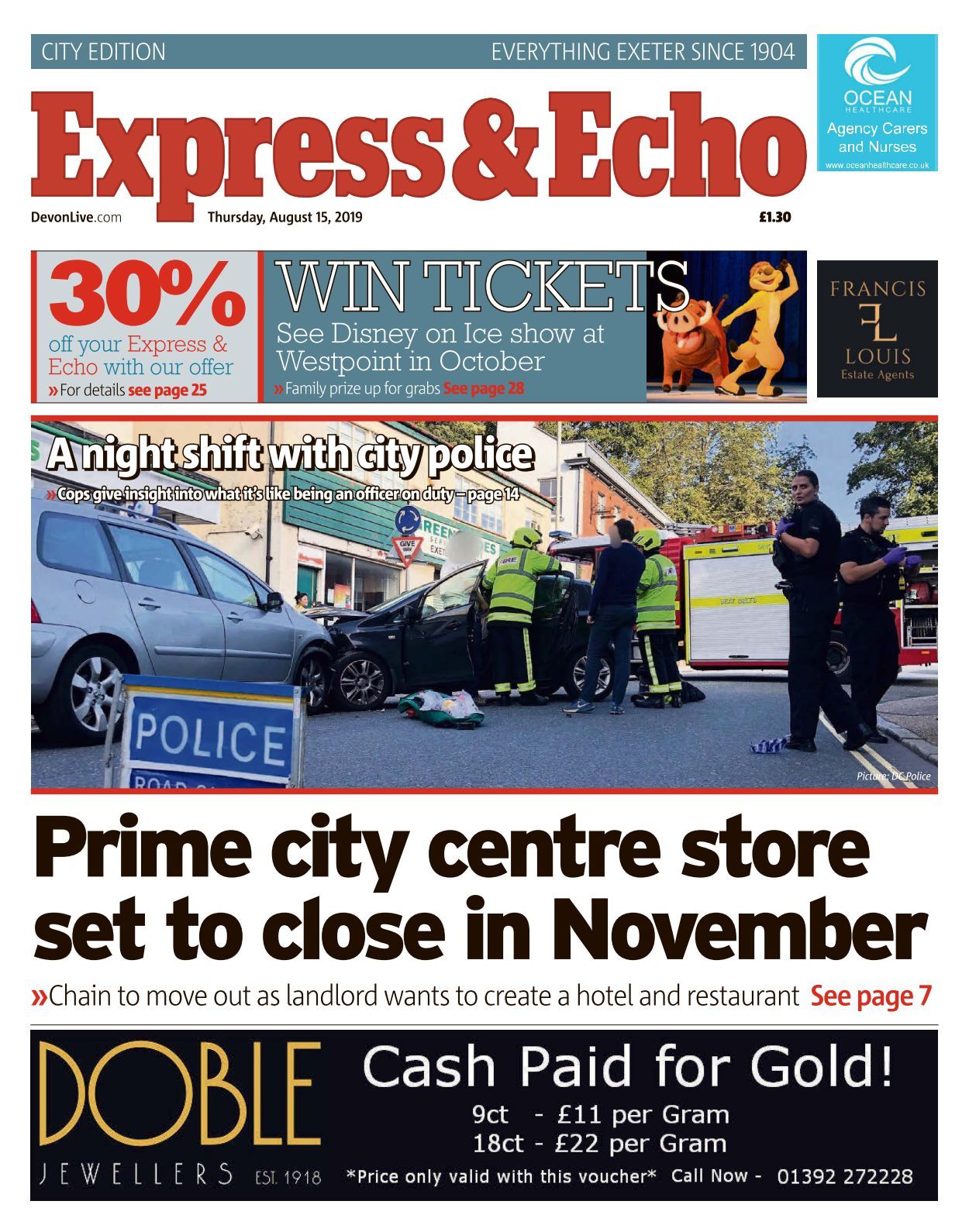 Exeter Express And Echo - 2019-08-15