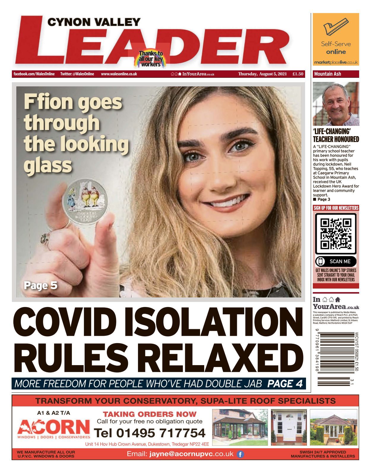 Cynon Valley Leader - 2021-08-05