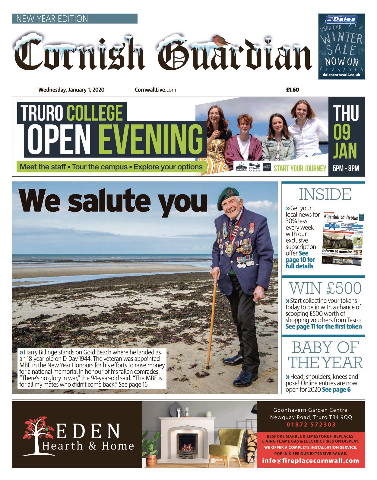 Cornish Guardian Newquay - 2020-01-01