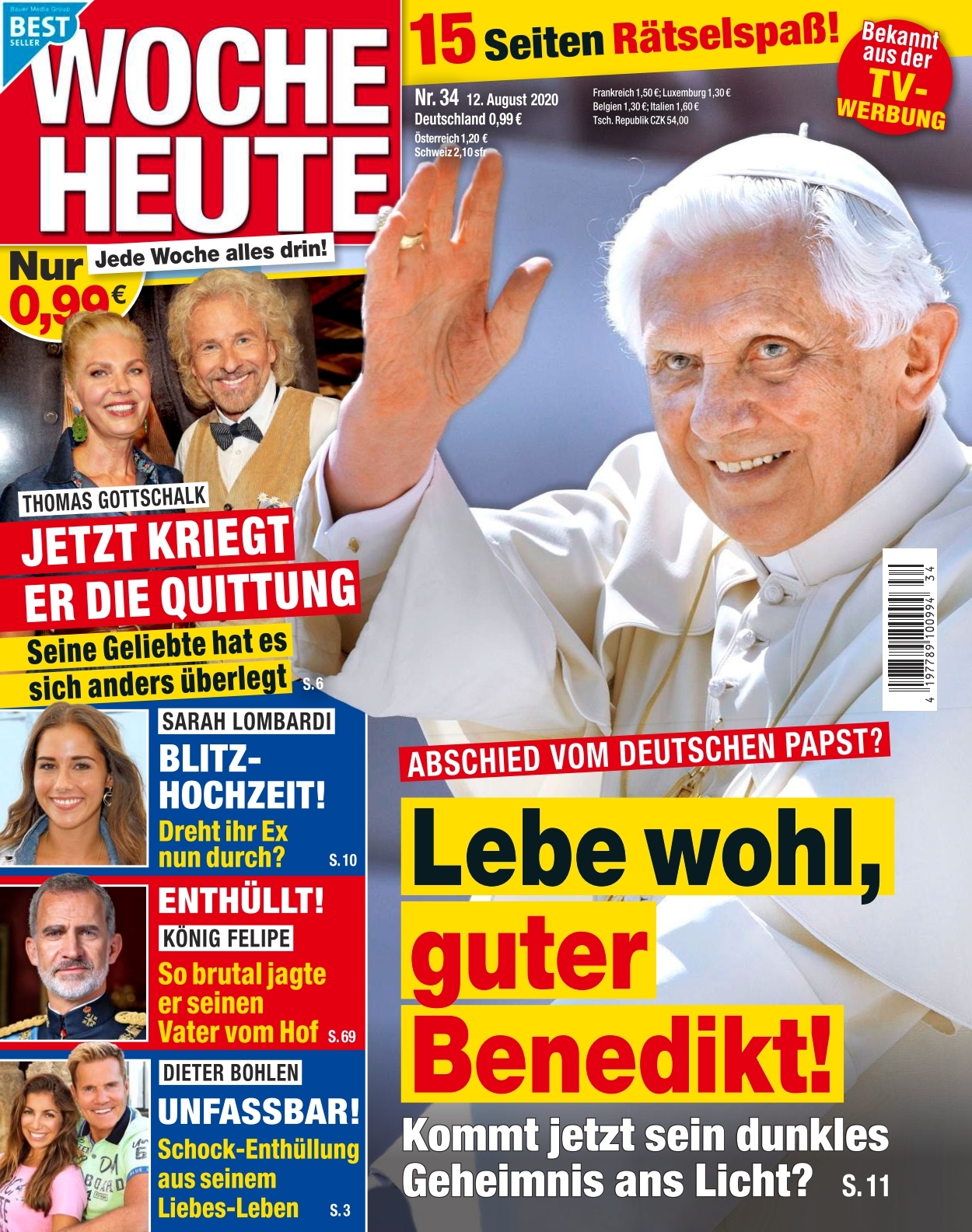 Woche Heute - Ausgabe 34/2020