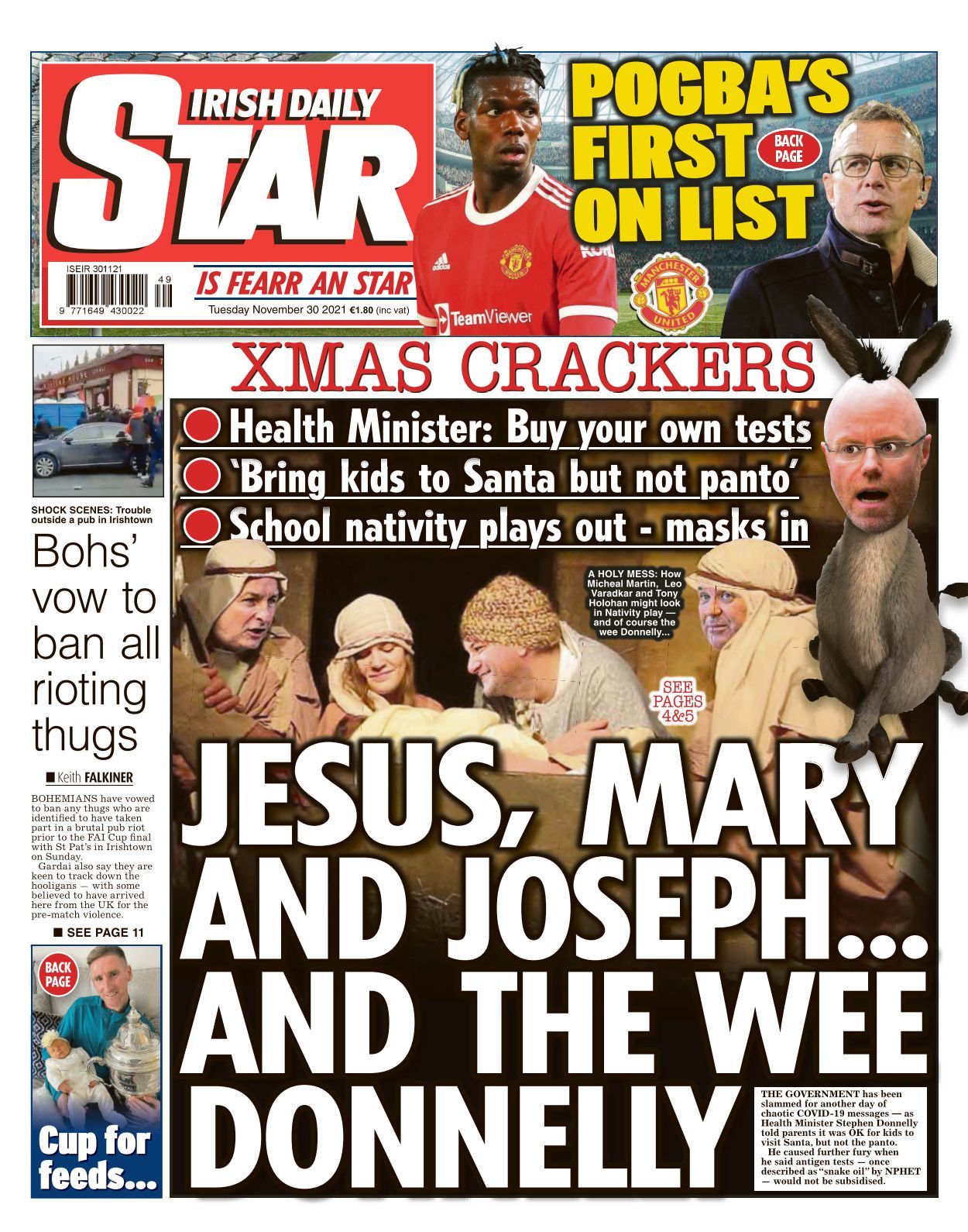 Irish Daily Star - 2021-11-30