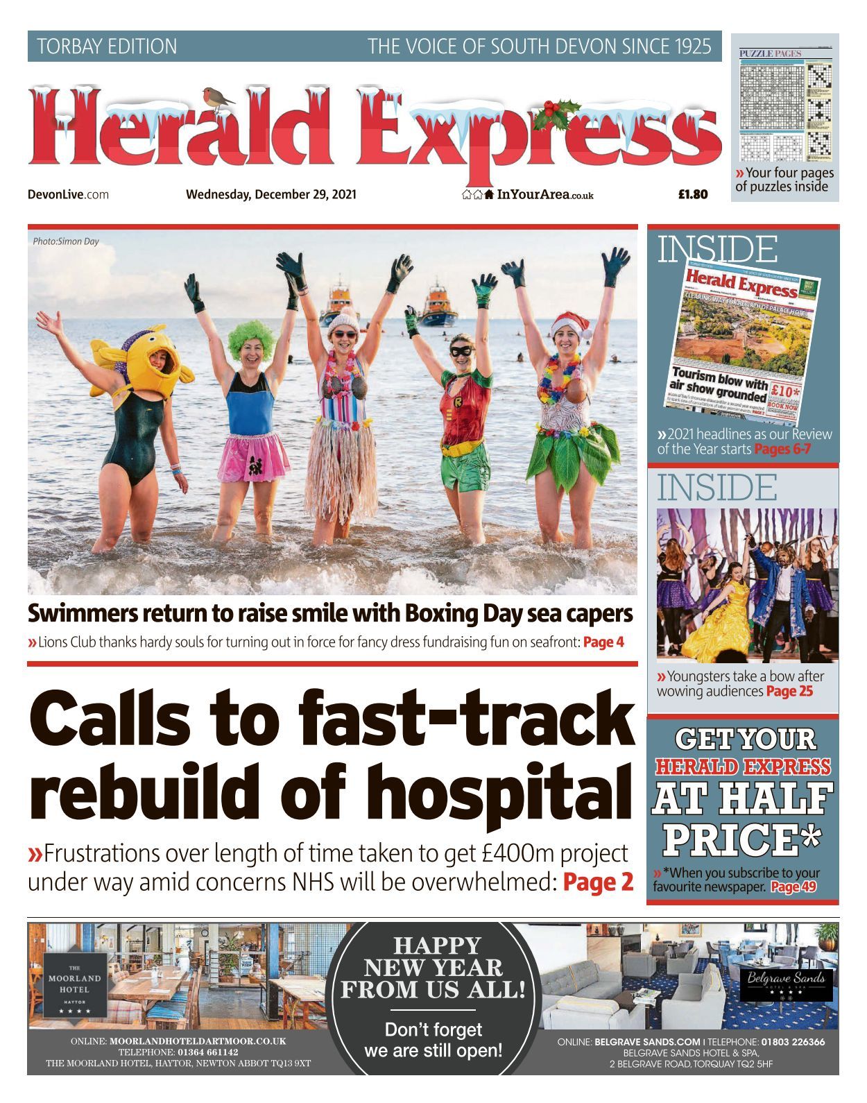 Herald Express Torbay - 2021-12-29