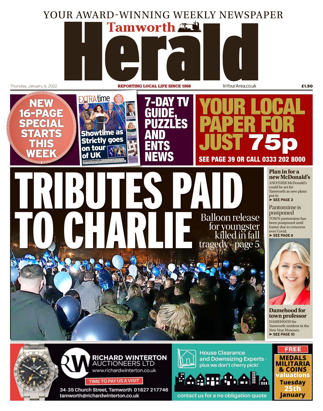 Tamworth Herald - 2022-01-06