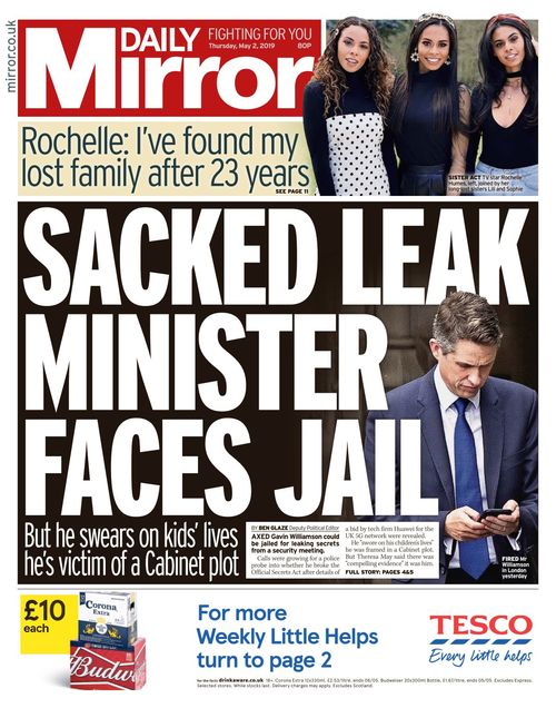 Daily Mirror - 2019-05-02