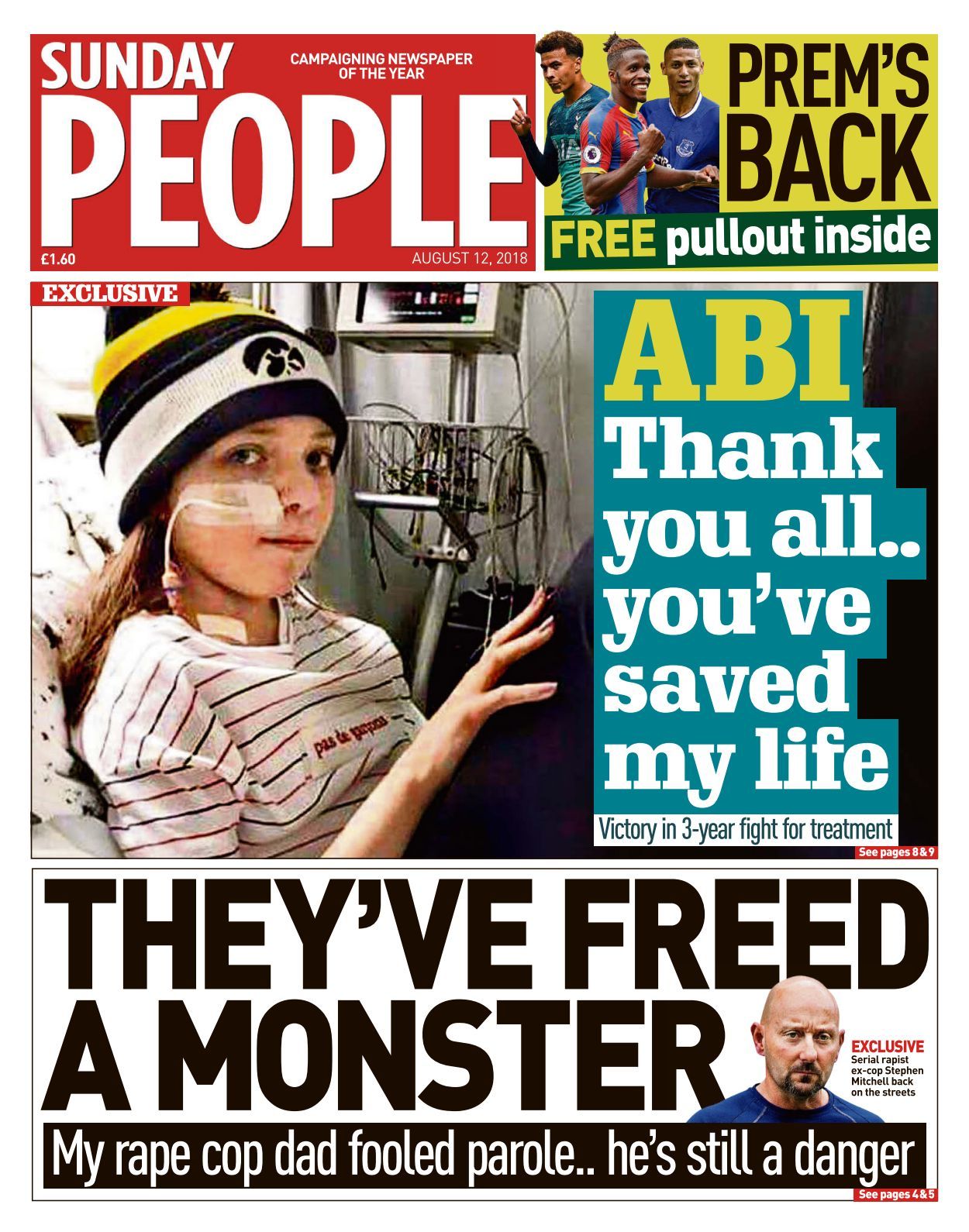 Sunday People - 2018-08-12