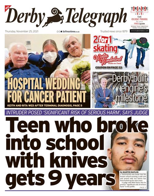Derby Telegraph - 2021-11-25