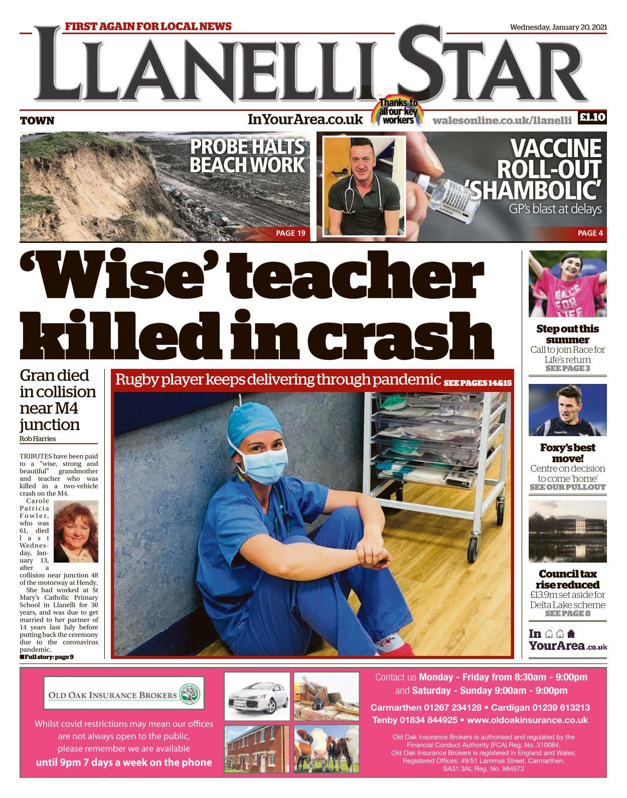Llanelli Star - 2021-01-20